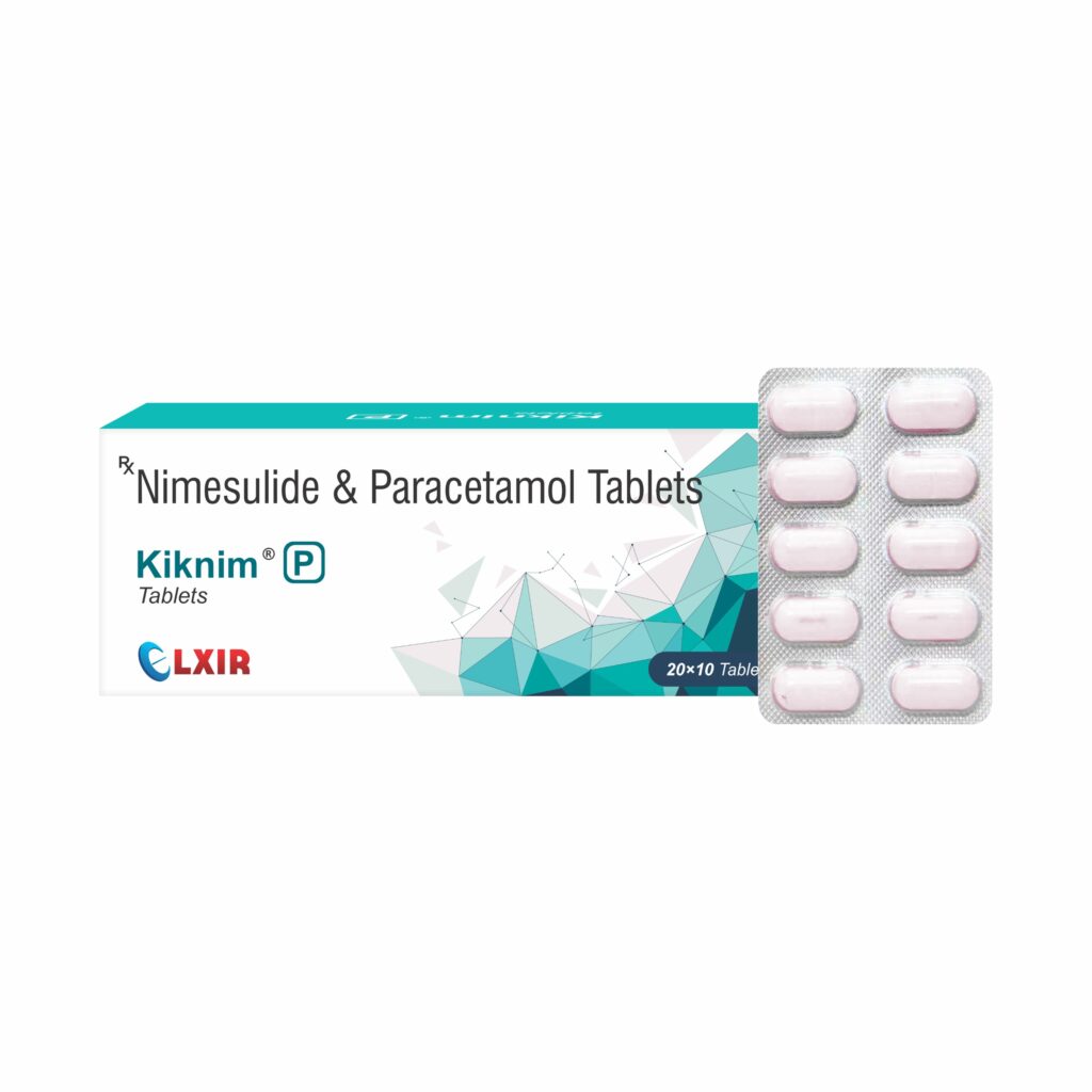 KIKNIM-P TAB Tablets - Nimesulide & Paracetamol Product Pharma ...