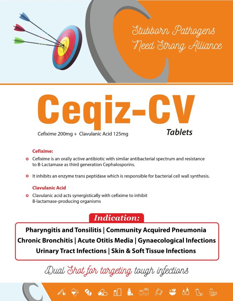 CEQIZ-CV 325 Tablets Product Pharma Franchise Company in India | PCD ...