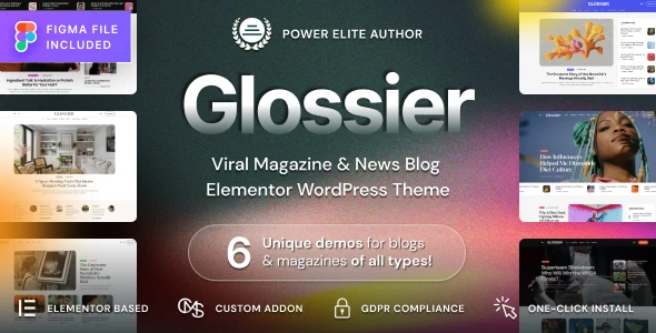 Download Glossier – Newspaper & Viral Magazine GPL Theme Free - Lxir ...