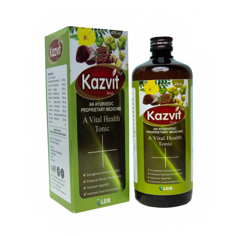 KAZVIT - Multivitamin Syrup | Lxir Medilabs Pvt. Ltd. | Pharma Franchise