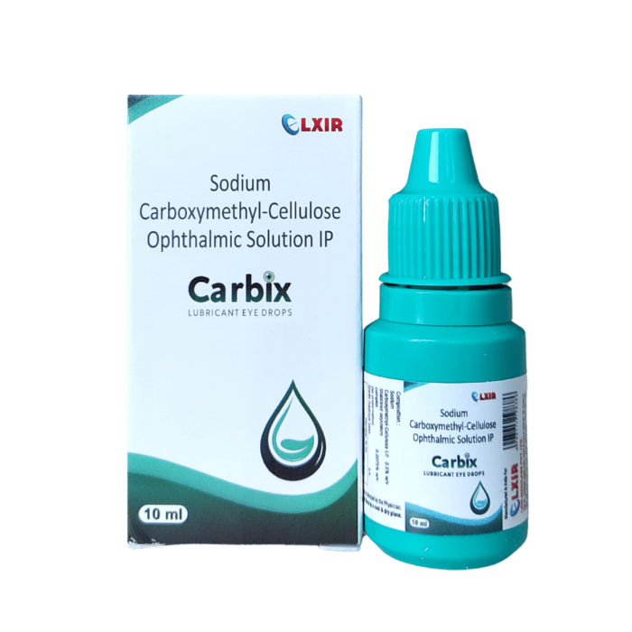CARBIX Eye Drops - Carboxymethylcellulose Sodium, Oxychloro Complex ...