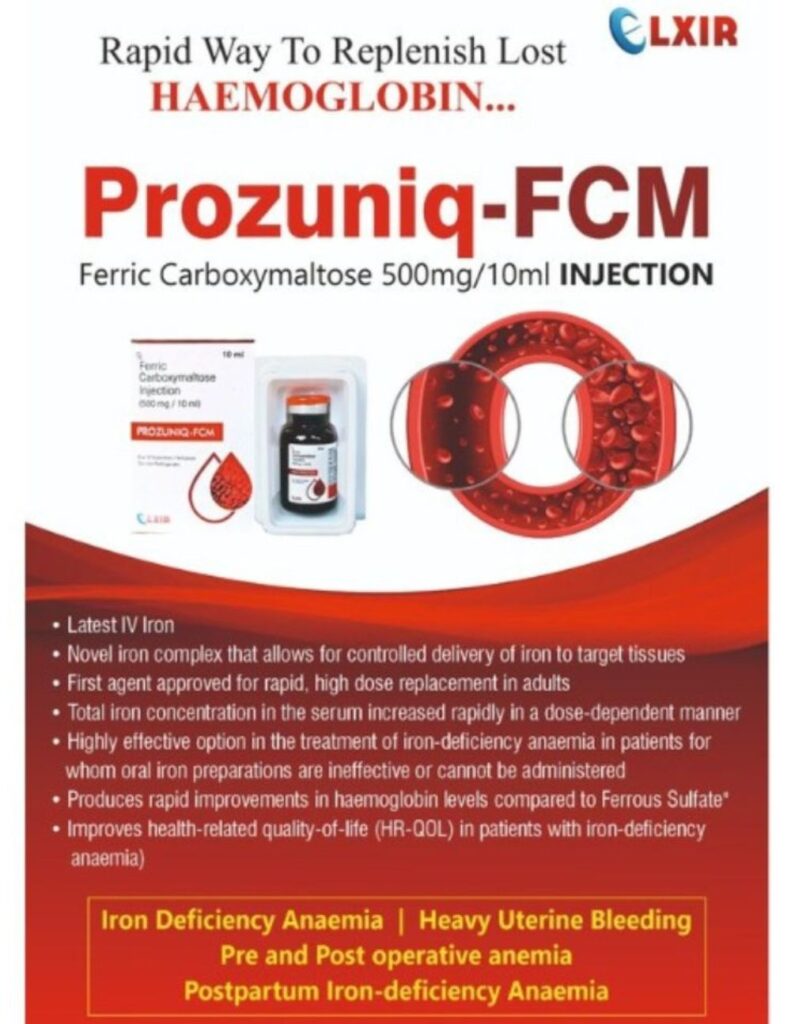 PROZUNIQ-FCM Injection / Injectables Product Pharma Franchise Company ...