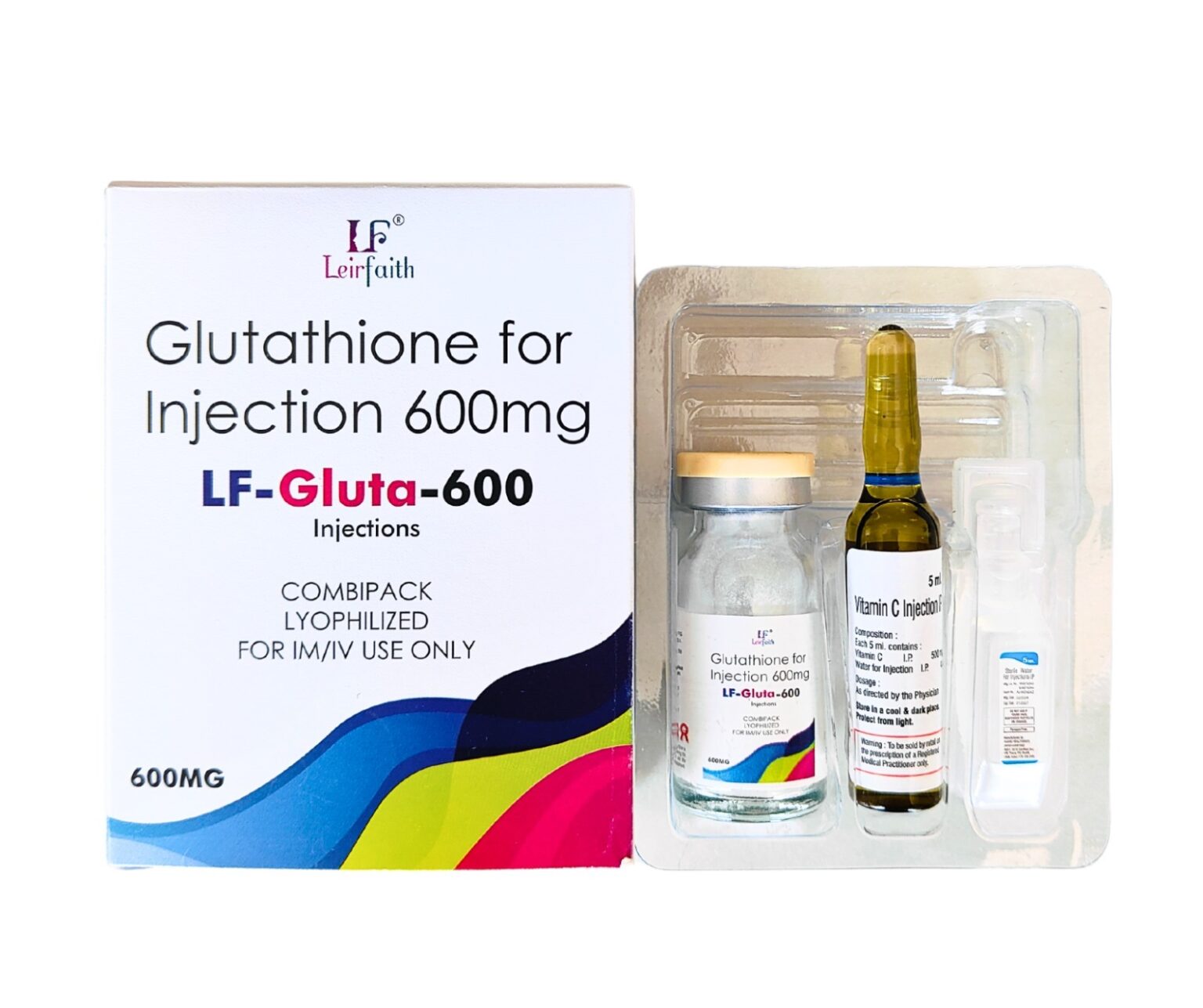 LF GLUTA-600 INJECTION Gluta Thione Product Pharma Franchise Company in ...